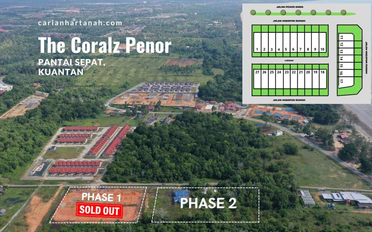 The Coralz Penor Fasa 2 - Carian Hartanah